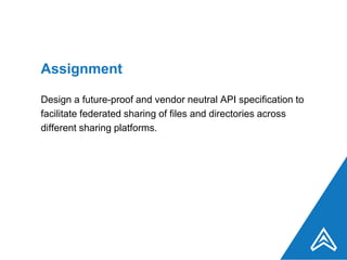 Federated sharing with the Open Cloud Mesh API | PPT