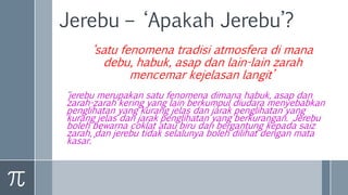 Jerebu | PPT