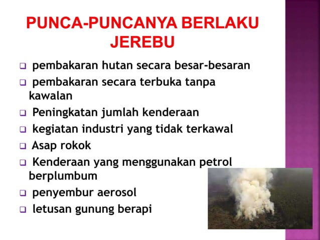 Jerebu powerpoint | PPTX
