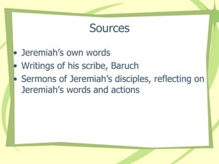Jeremiah | PPTX