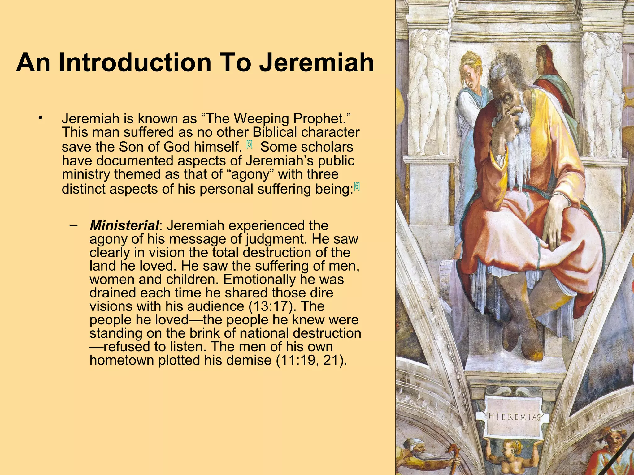 Jeremiah 11 20 Presentation | PPT