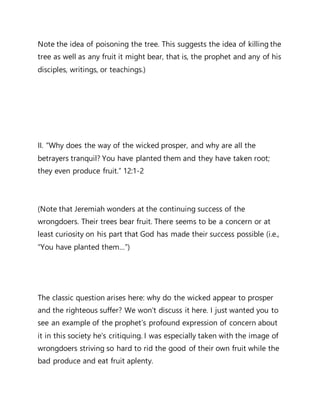 Jeremiah 11-23 | DOCX