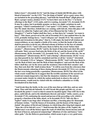 Jeremiah 19 commentary | PDF