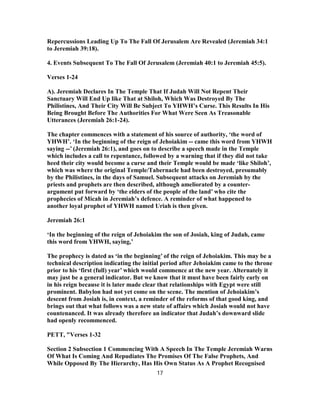 Jeremiah 26 commentary | PDF
