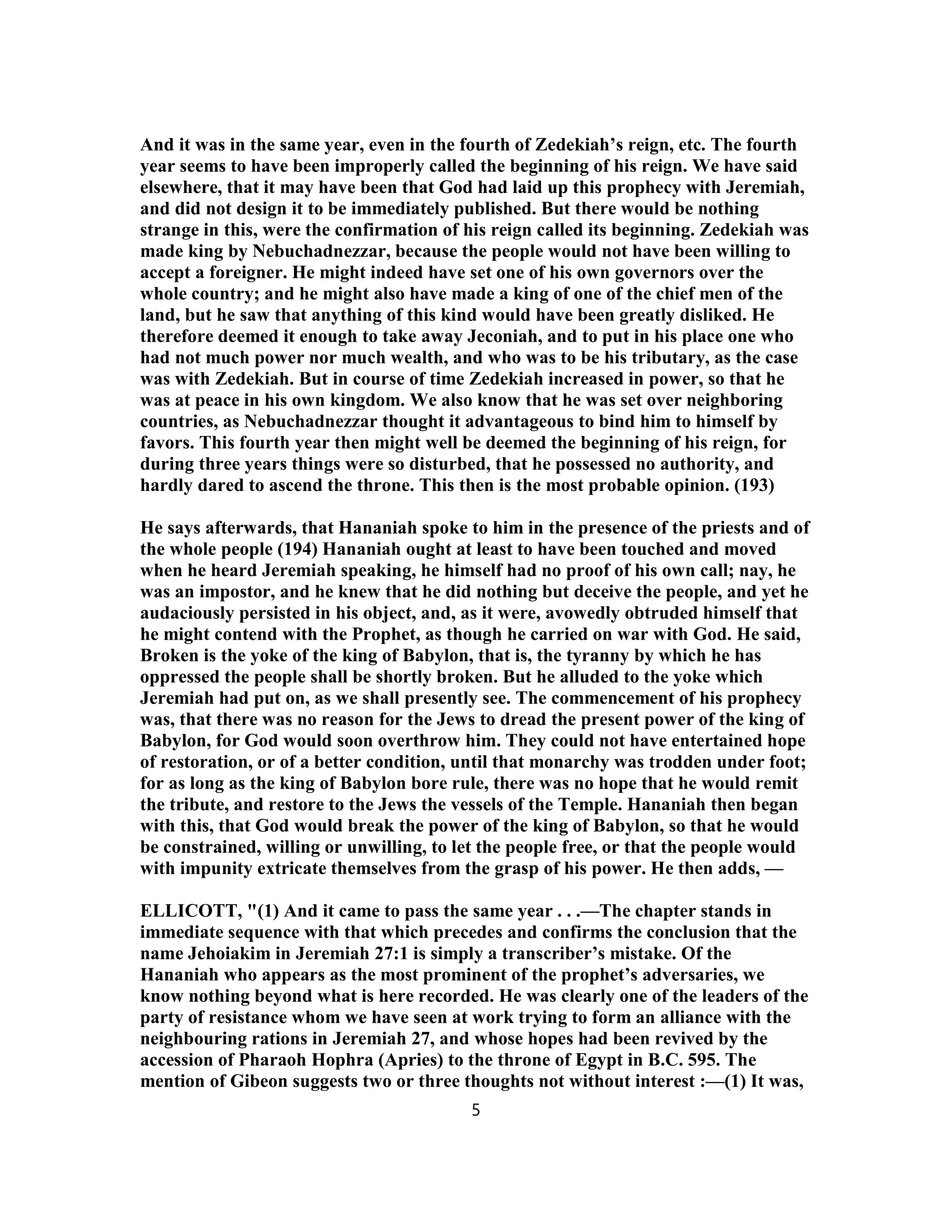 Jeremiah 28 commentary | PDF