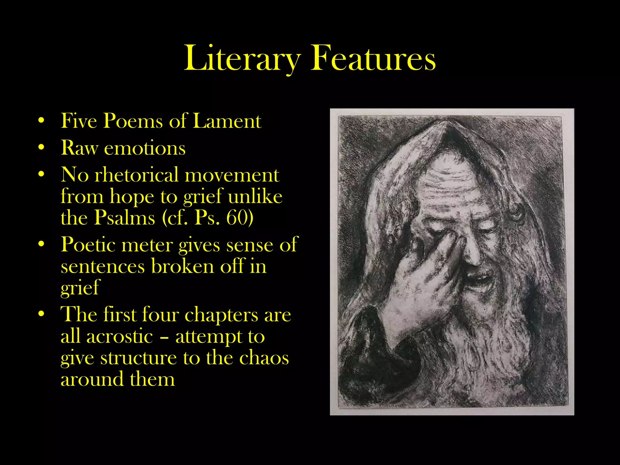 Jeremiah, Baruch, And Lamentations | PPTX