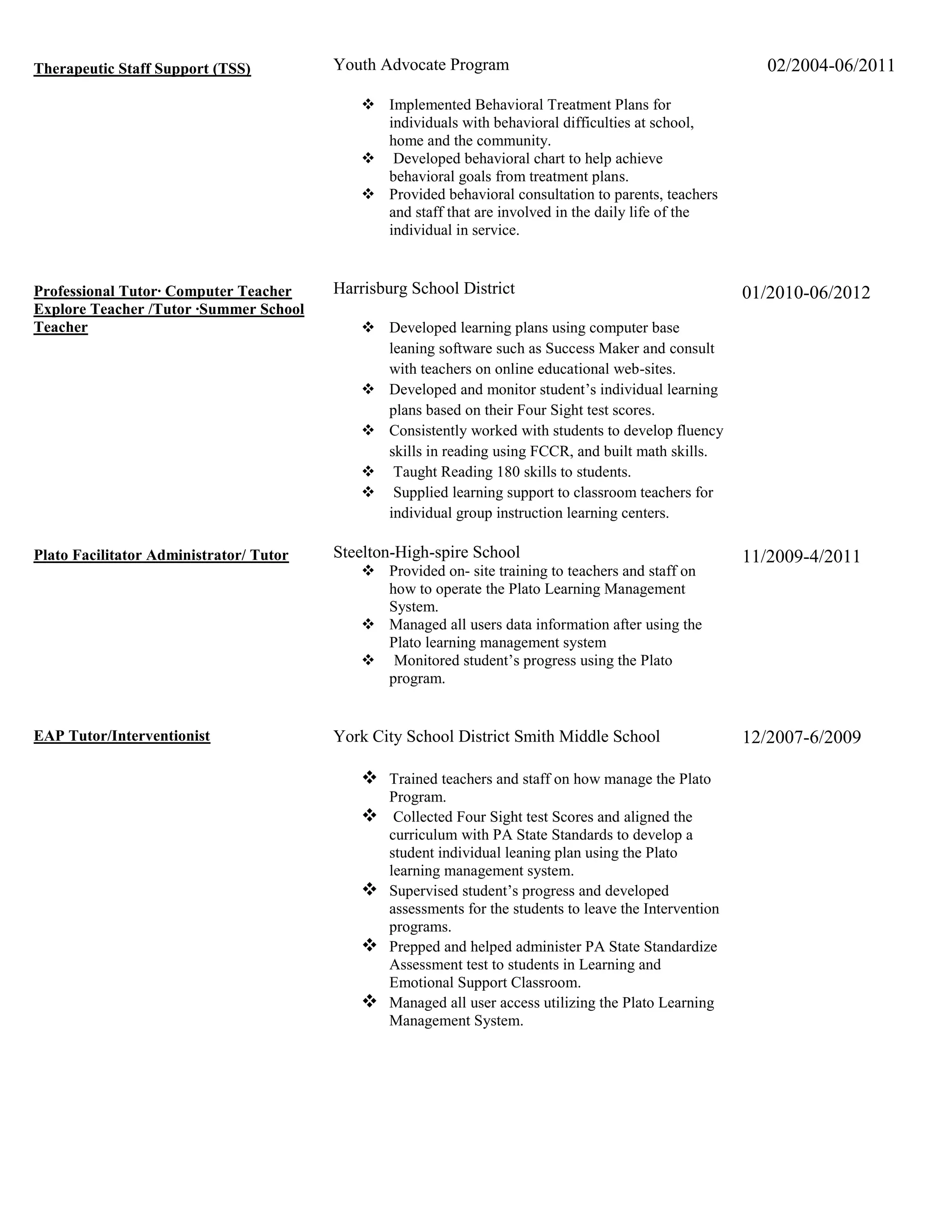 Jeremiah l mitchell resume v1 | PDF