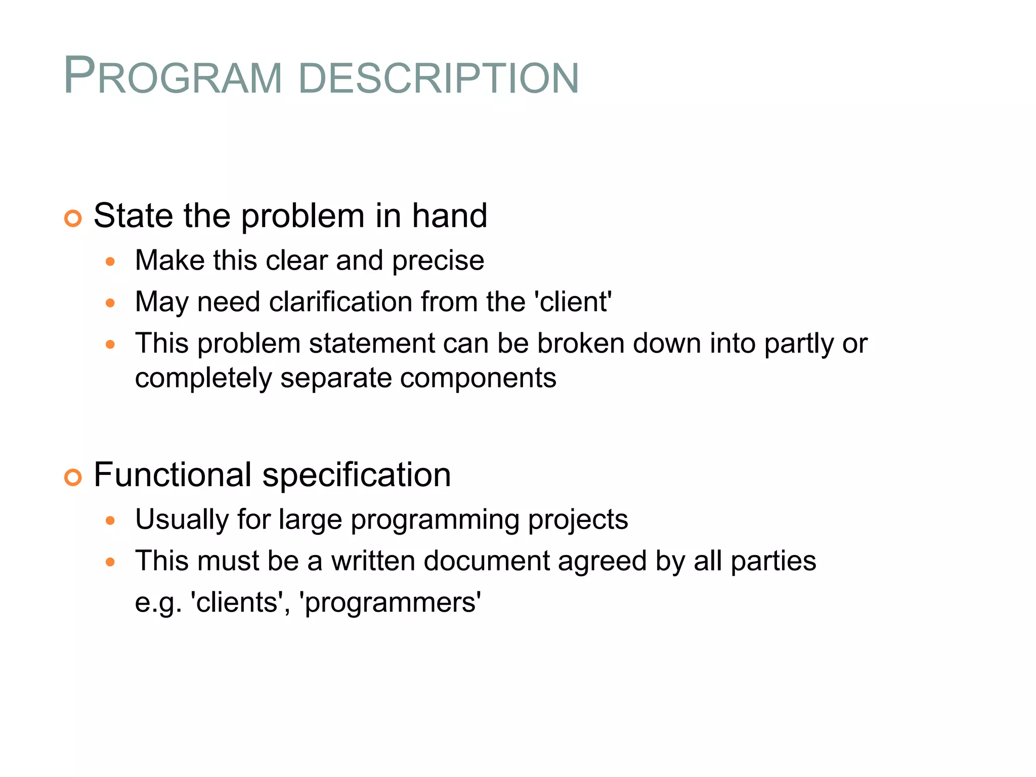Jeremiah Yancy - Objectives for Software design and testing | PPT