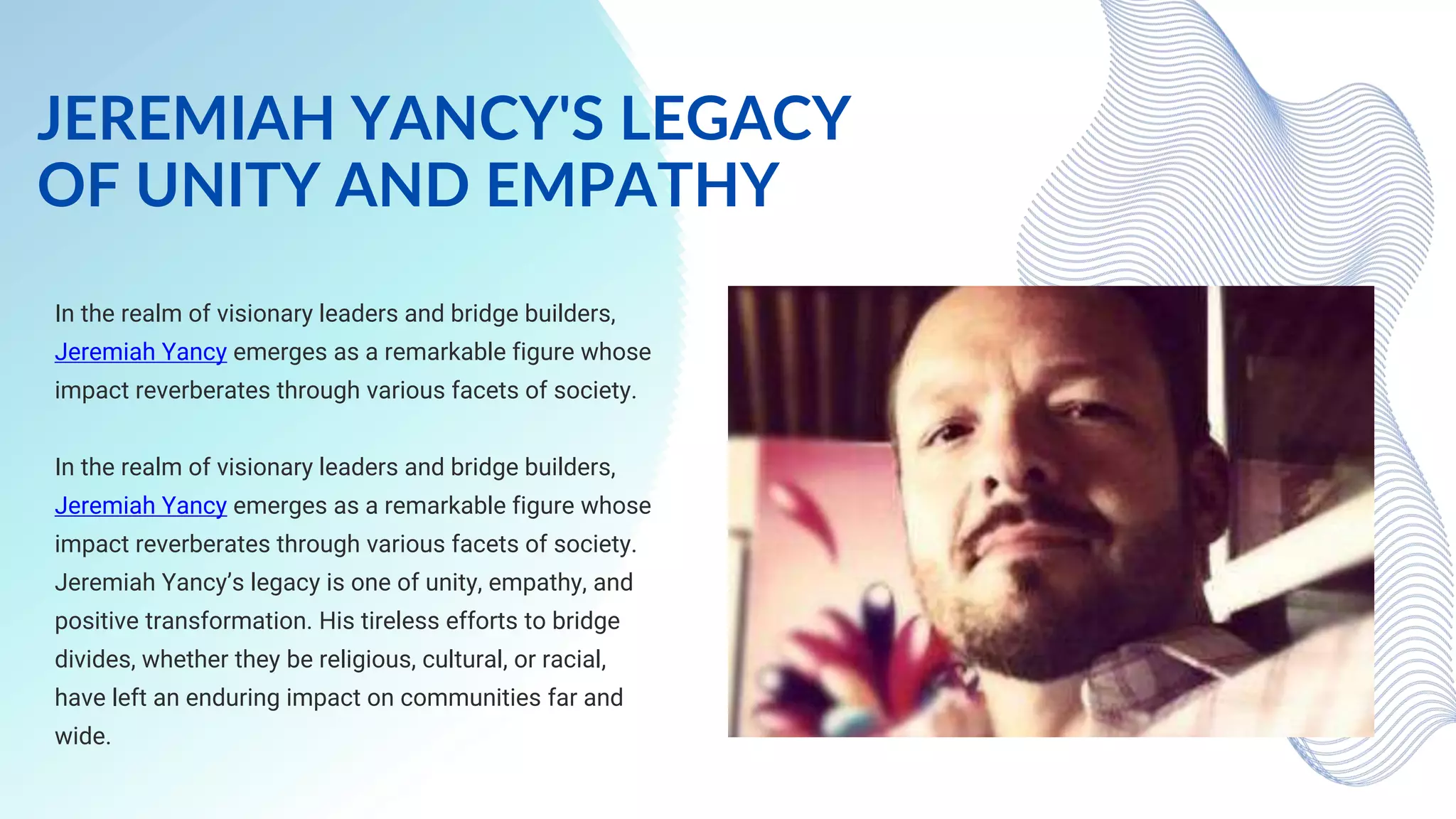 Jeremiah Yancy's Journey from Business to Social Contribution.pptx