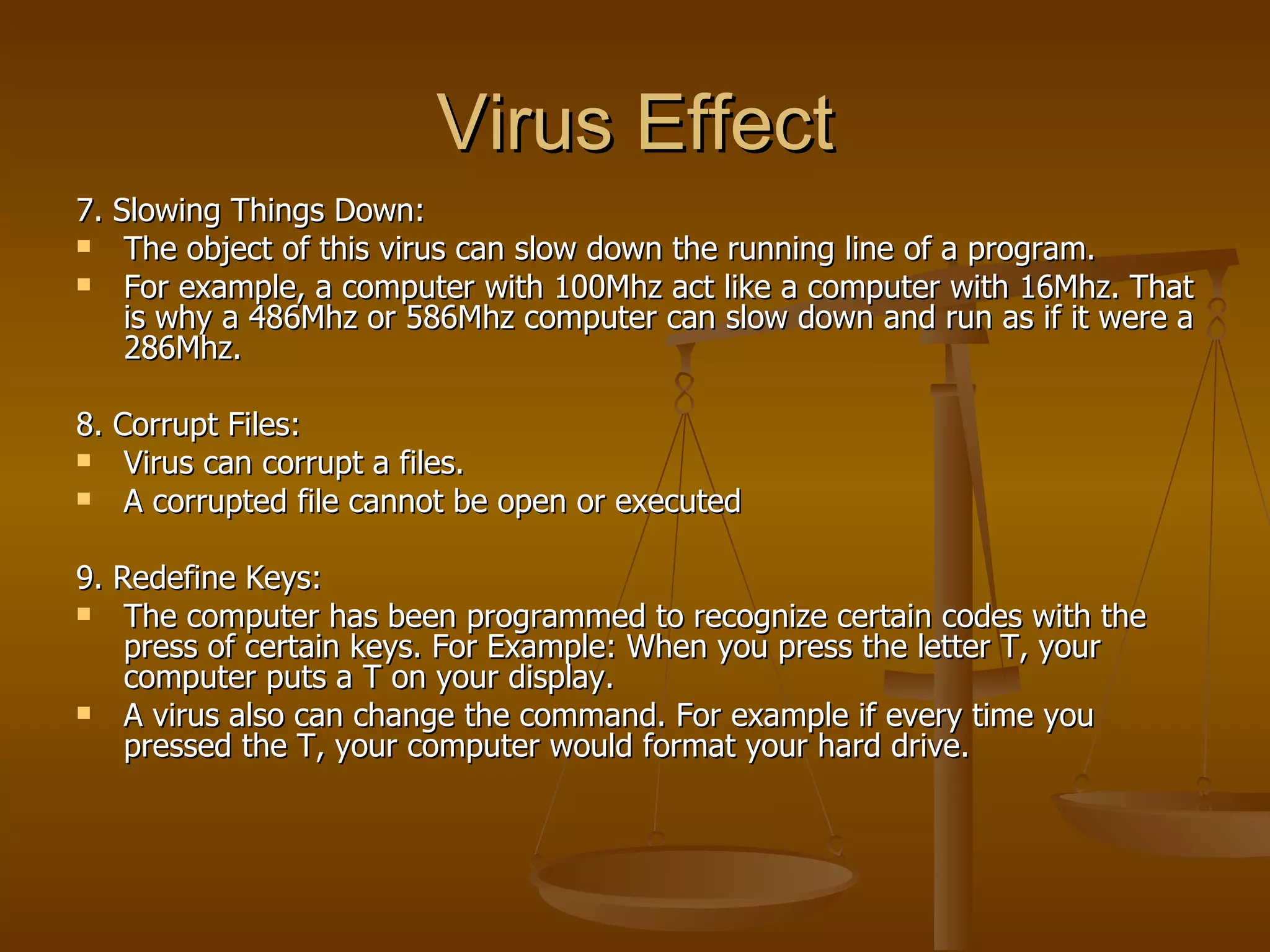 Virus effect | PPT