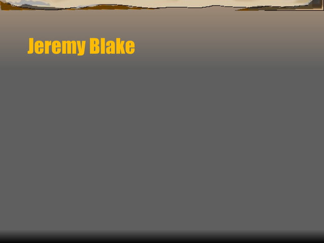 Jeremy Blake | PPT