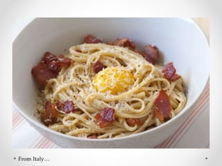 Jeremy brug dishes around the world | PPT