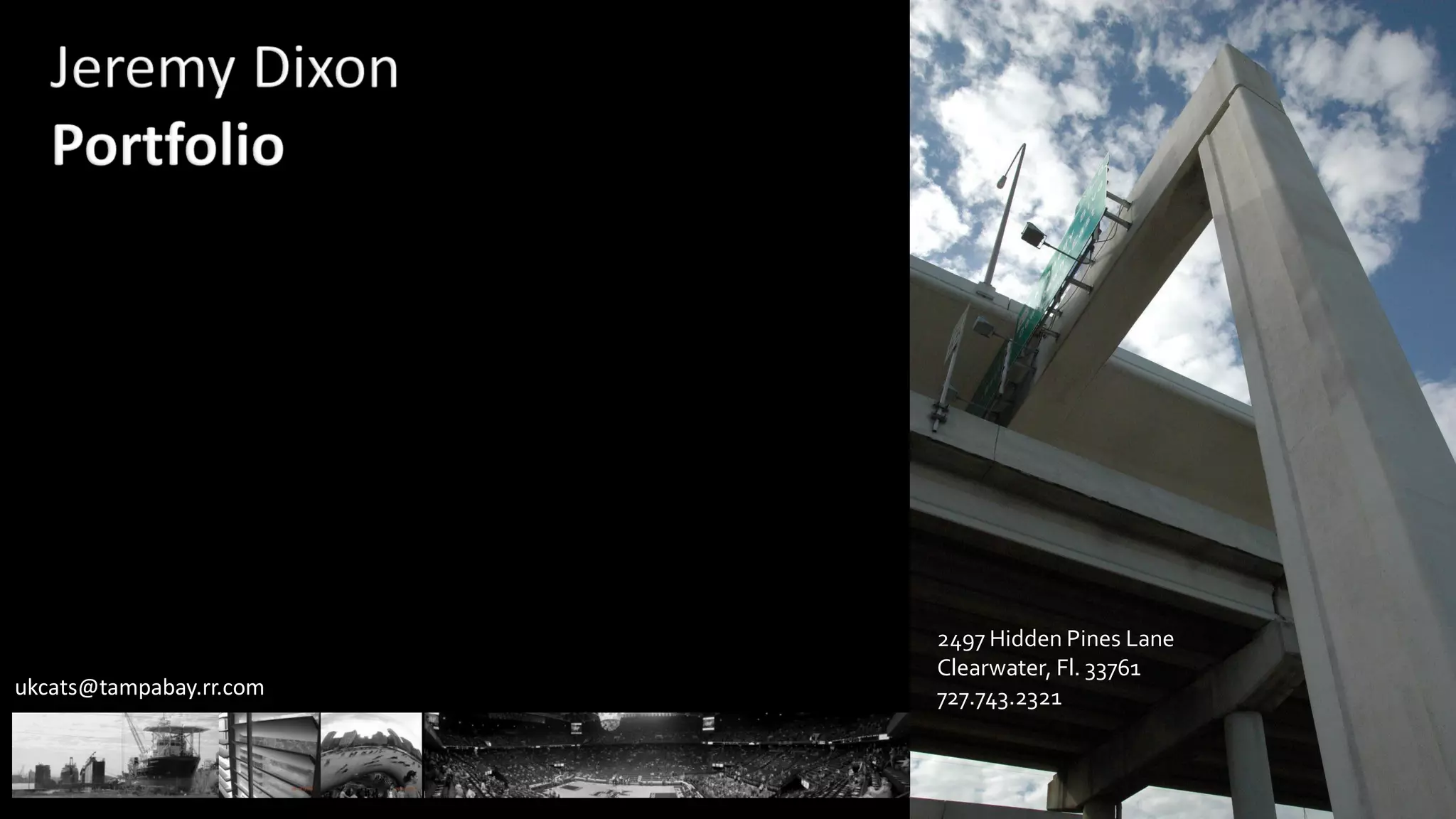 Jeremy Dixon portfolio 2013 | PPT