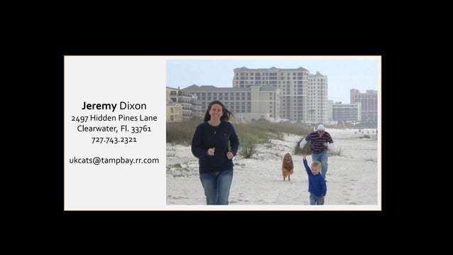 Jeremy Dixon portfolio 2013 | PPT