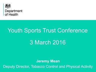 2016 Conference - Unpacking the implications of the new DCMS Sport and ...