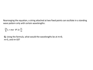 Standing Waves on a String | PPTX | Classical Music | Music