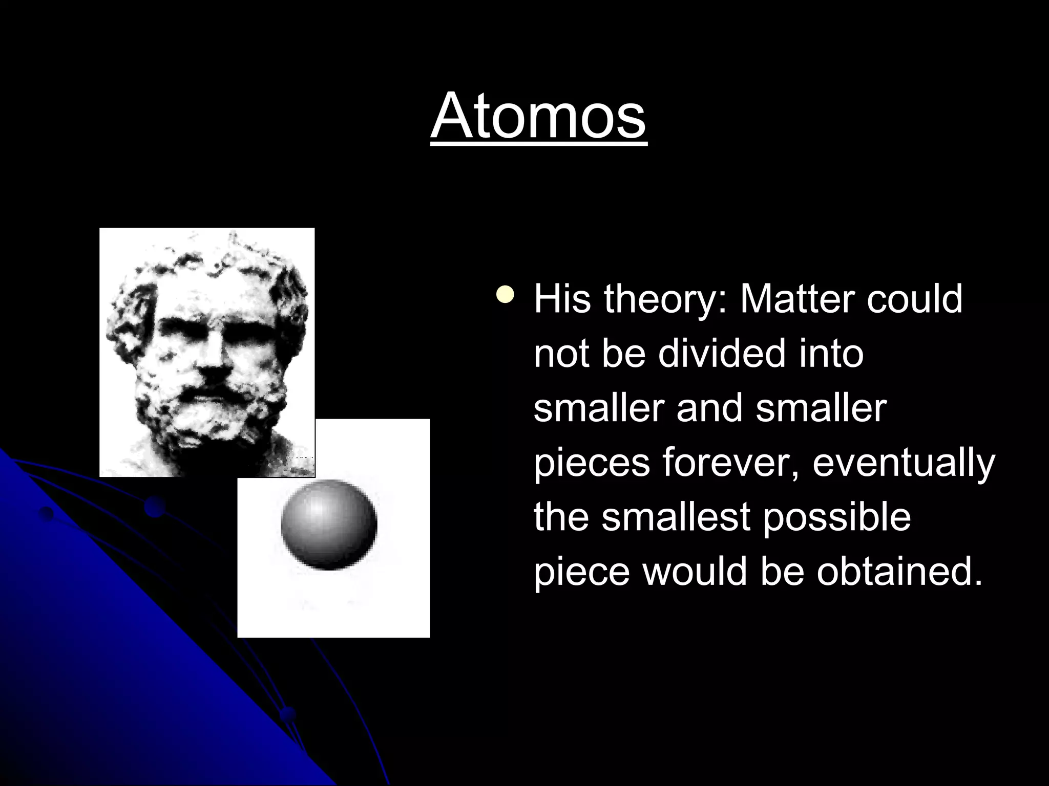 atomic theories and models | PPT