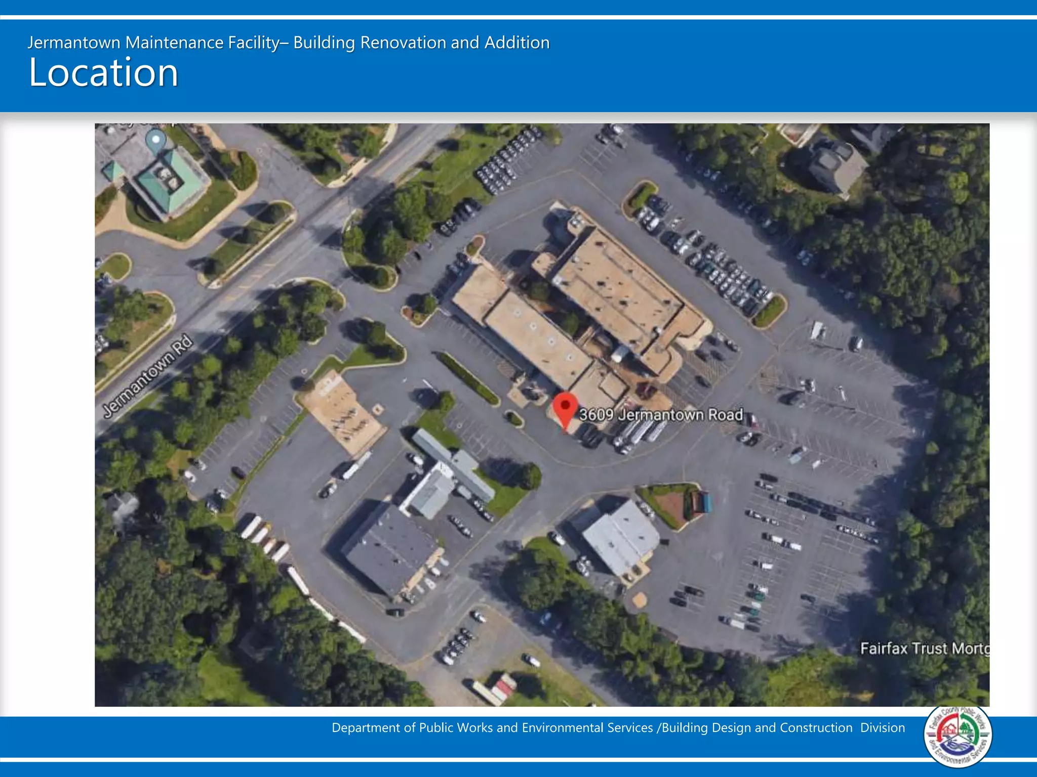 Jermantown Vehicle Services Maintenance Facility Upgrades | PPTX
