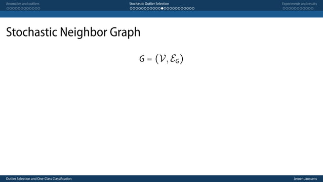 Outlier Selection And One Class Classification By Jeroen Janssens Ppt