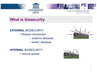 Biosecurity as a tool towards reduced antimicrobial consumption | PPTX