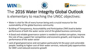 UN-Global Compact : and why the 2016 Water Integrity Global Outlook is ...