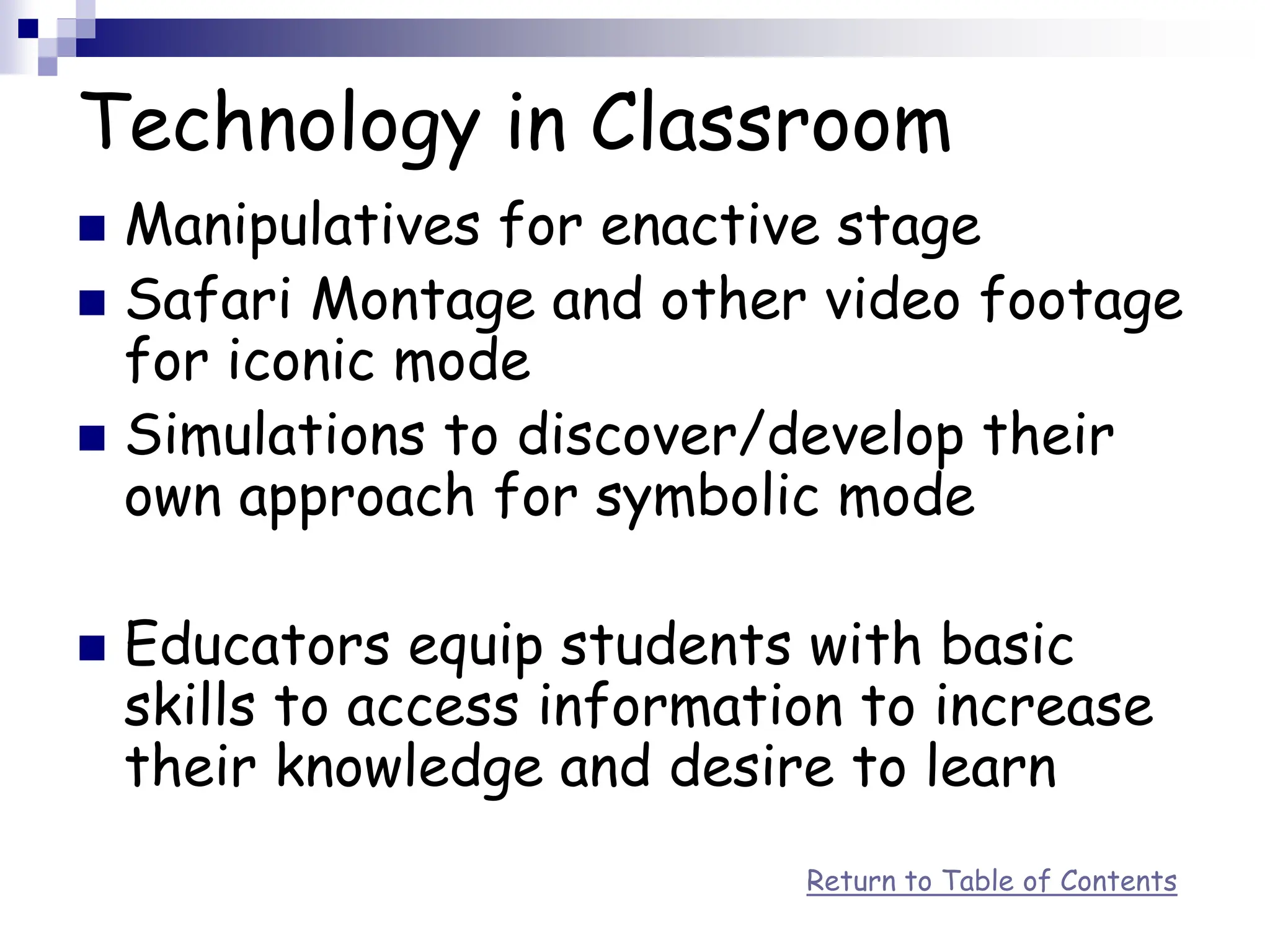 The theories of Jerome Bruner and their impact on the Education of ...