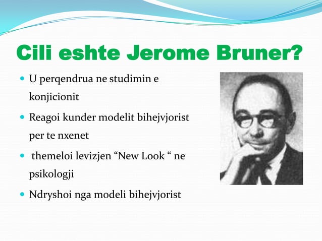Jerome Bruner | PPTX