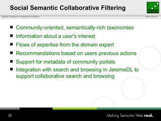JeromeDL - the Semantic Digital Library | PPT