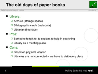 JeromeDL - the Semantic Digital Library | PPT