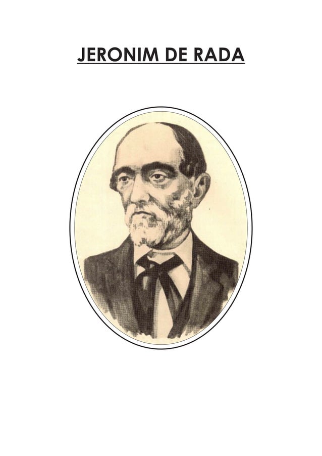 Jeronim De Rada | PDF