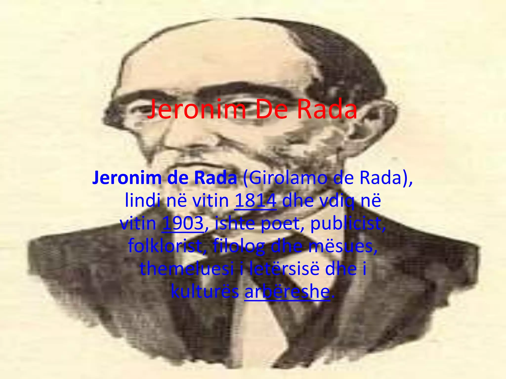 Jeronim de rada | PPTX