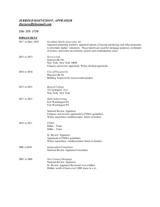 Jerrold koznesoff | PDF | Free Download