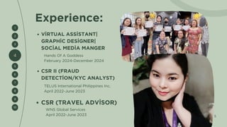 Jerry-lyn Ubag's Virtual Assistant Portfolio | PDF