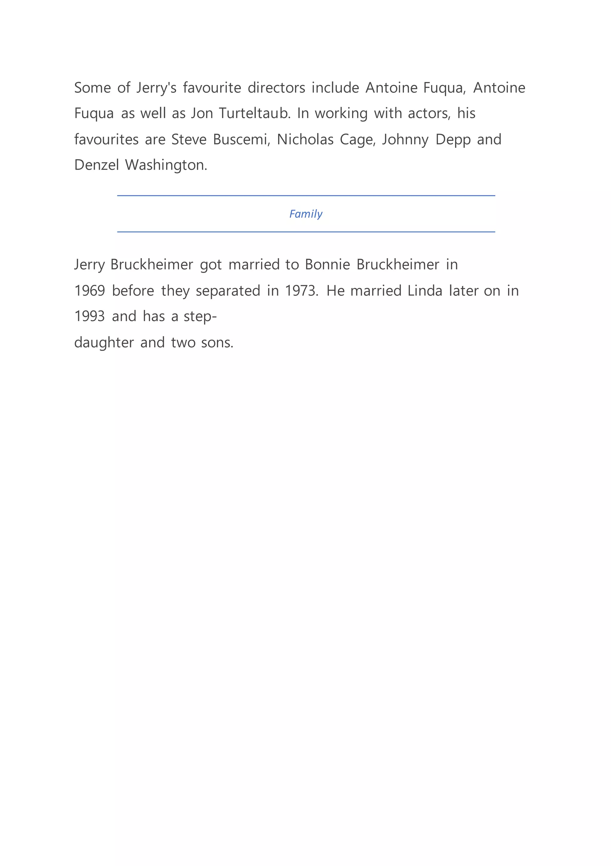 Jerry bruckheimer | DOCX