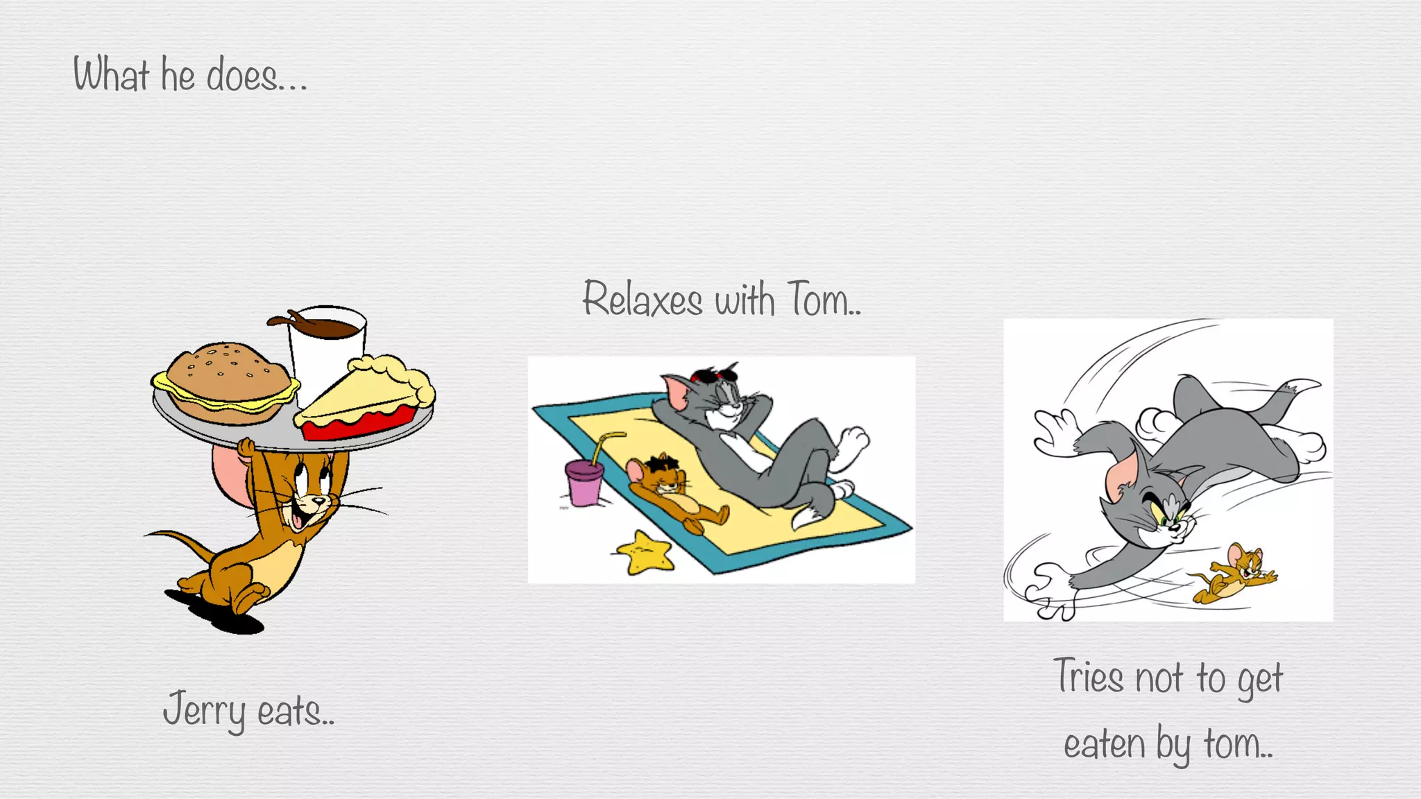 Jerry character pdf | PPT