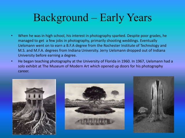 Photography: Jerry n uelsmann | PPTX