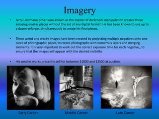 Photography: Jerry n uelsmann | PPTX