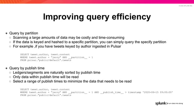 Interactive Querying Of Streams Using Apache Pulsarjerry Peng Ppt