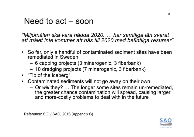 Jersak: In situ remedial capping | PPT