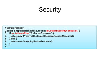 Jersey framework | PPTX