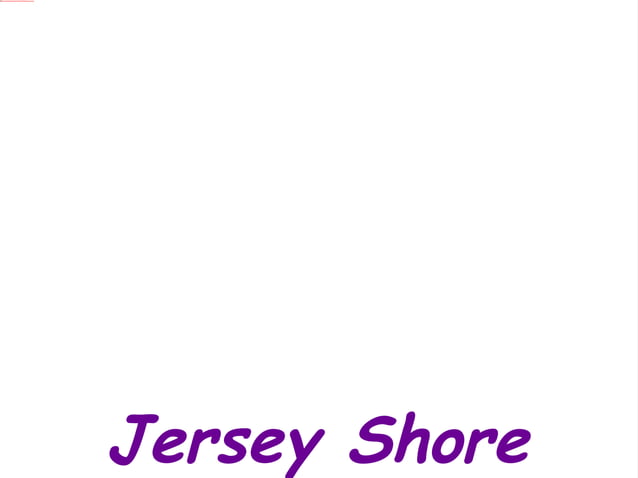 Jersey shore | ODP