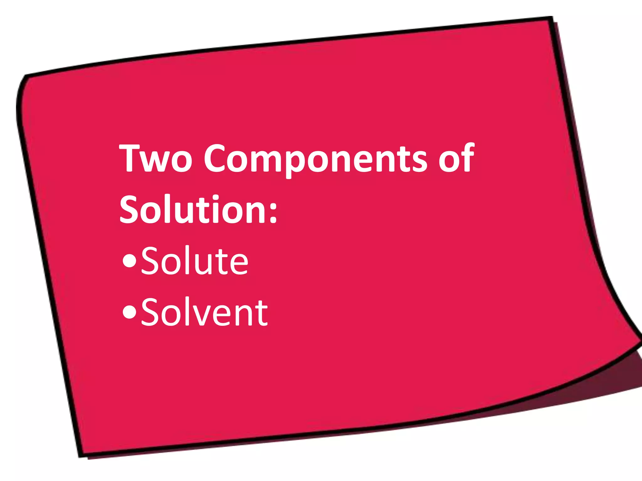 types of solution | PPTX