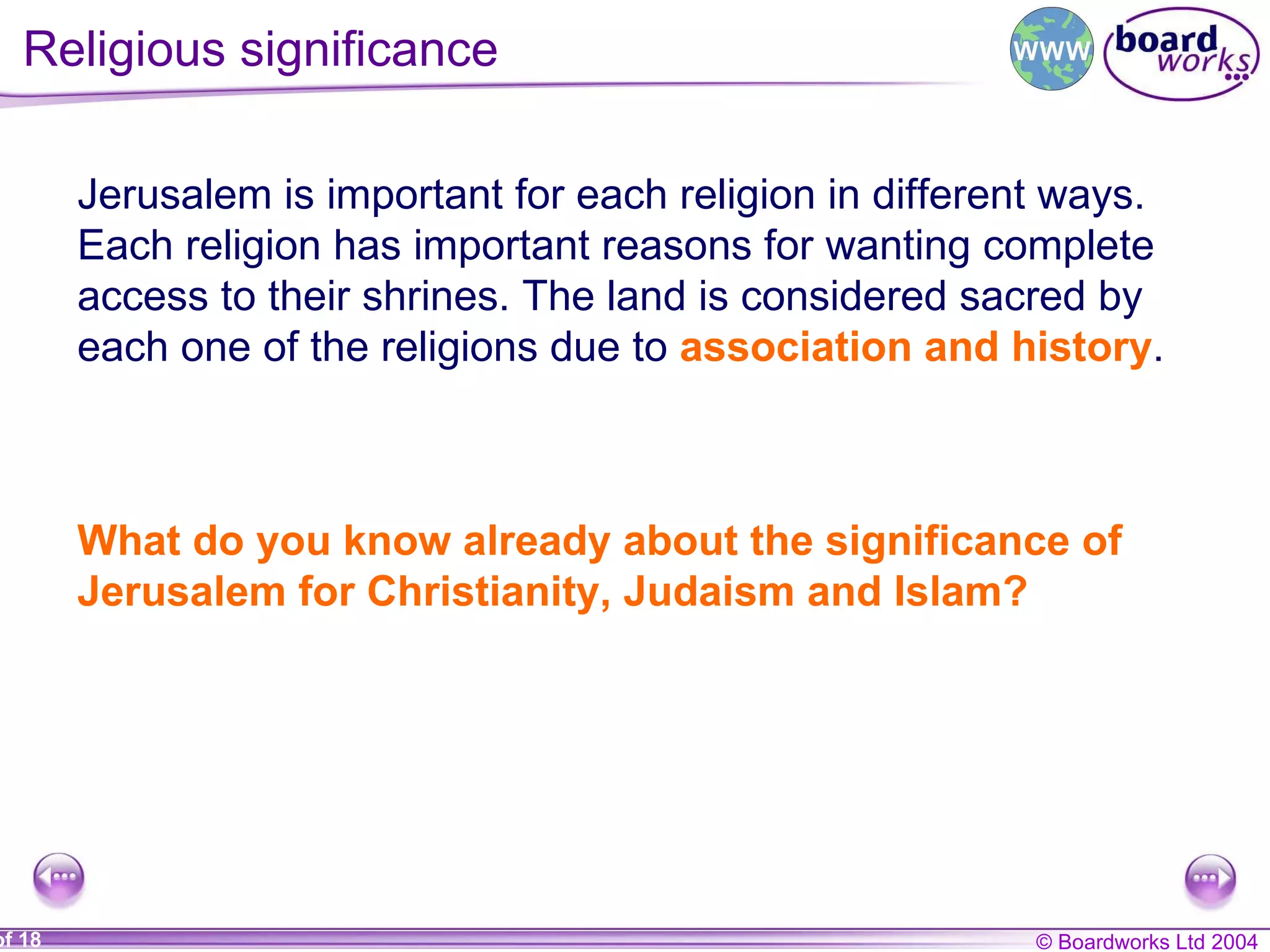 Jerusalem | PPT