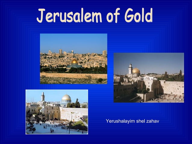 Jerusalem - Hannah 5L | PPT | Judaism | Religion & Spirituality