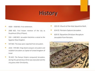 Jerusalem | PPT