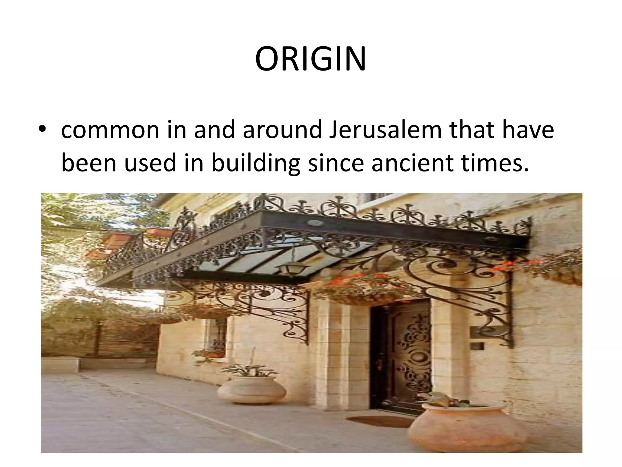 Jerusalem stone | PPT
