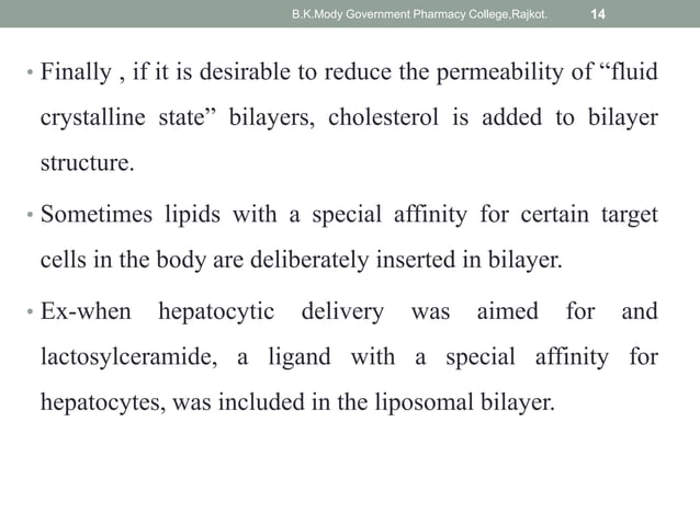 Vesicular drug delivery system | PPTX | Pharmaceutical Drugs | Medical ...