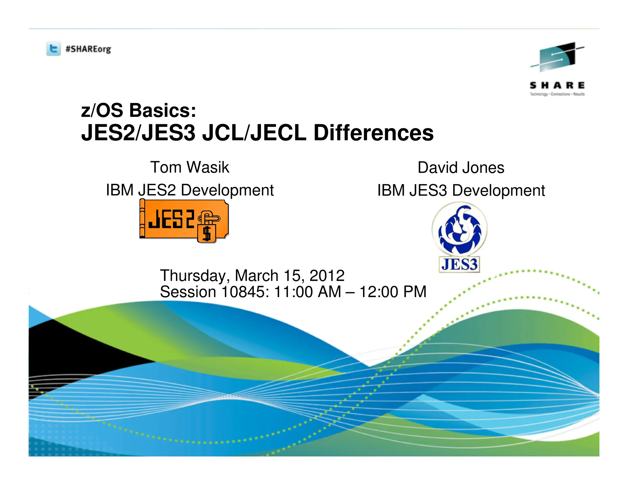 zOS Mainframe JES2-JES3 JCL-JECL Differences | PDF