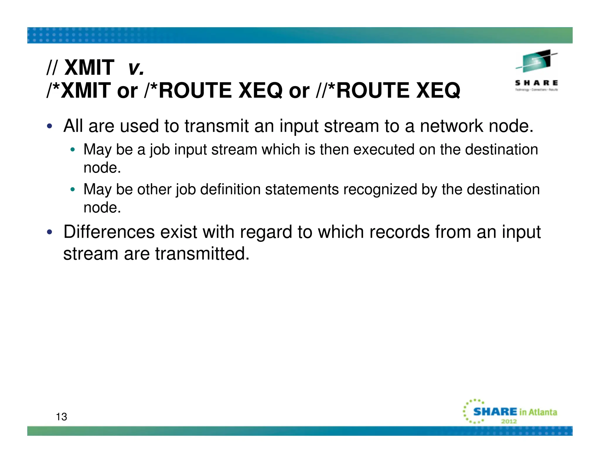 zOS Mainframe JES2-JES3 JCL-JECL Differences | PDF