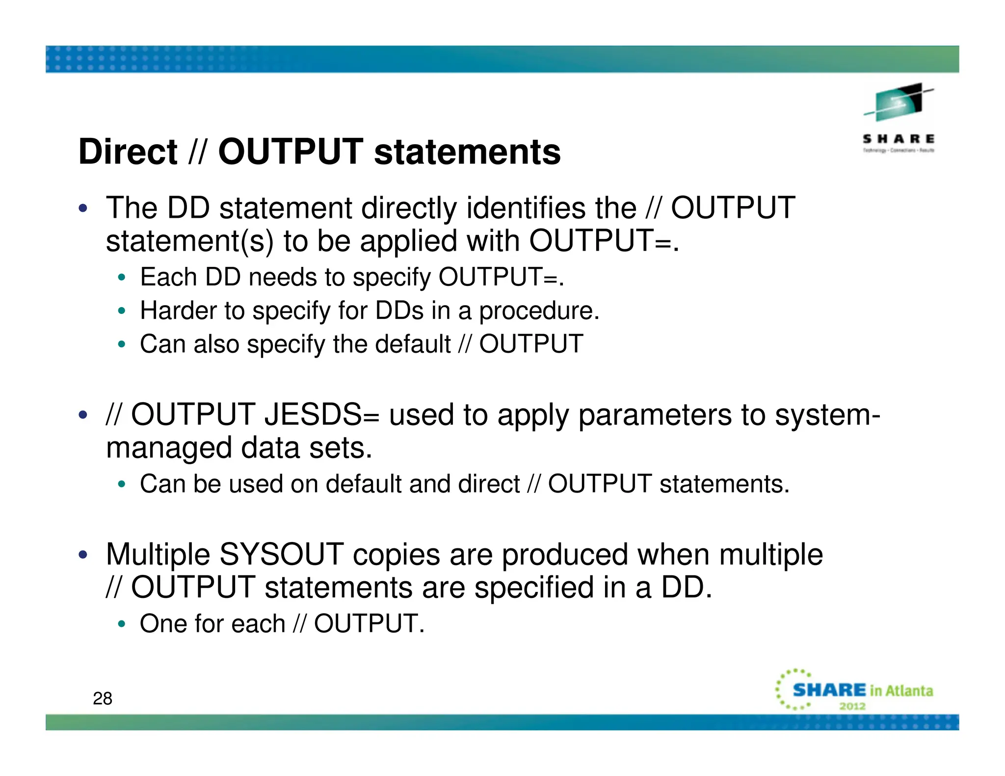 zOS Mainframe JES2-JES3 JCL-JECL Differences | PDF